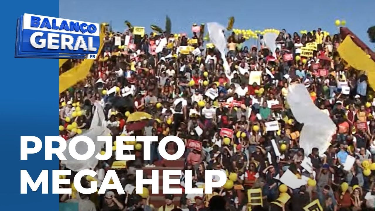 Projeto Mega Help faz evento de valorização da vida - YouTube