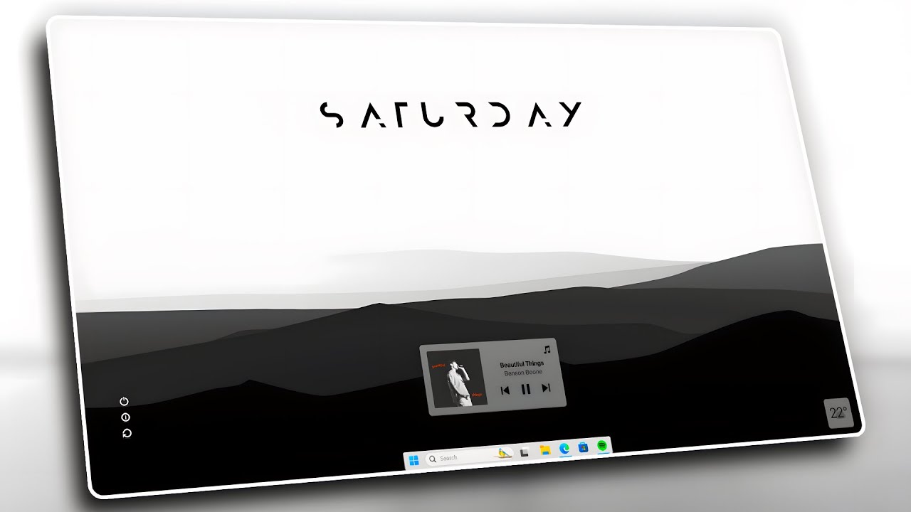This Black & White Theme Will Make Your Desktop Look Super Minimal ...