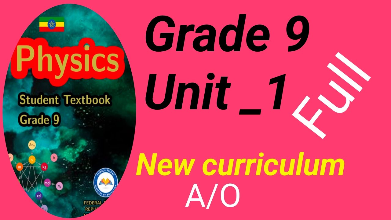 Ethiopian Grade 9 Physics Textbook Pdf