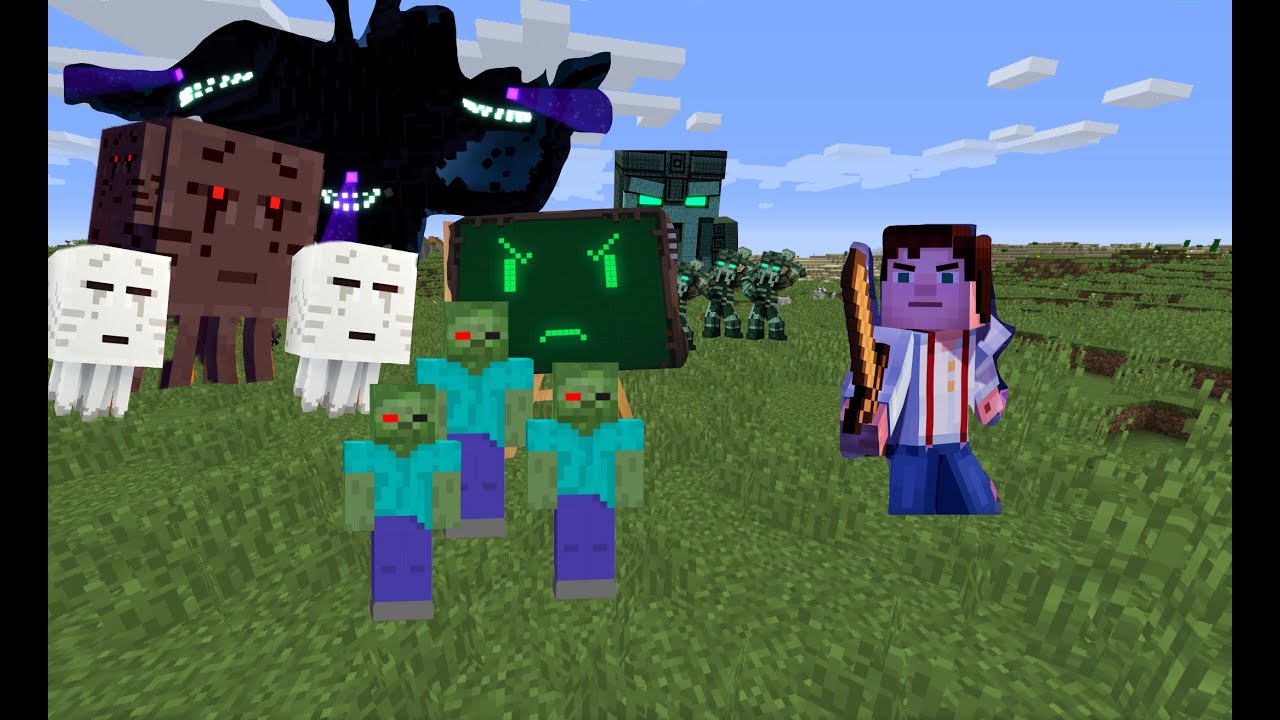 Triple trouble got me like in Minecraft Story Mode. - YouTube