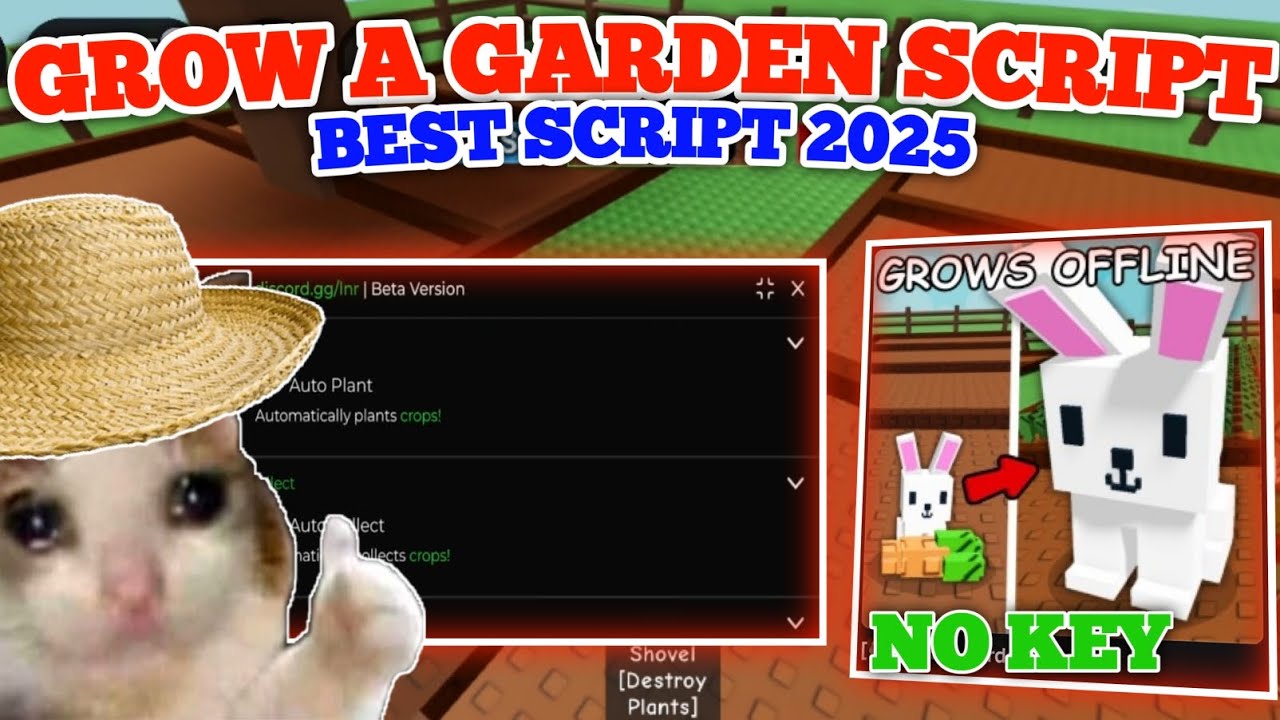New Grow A Garden Roblox Script | Best Script Auto Plant, Auto Collect ...