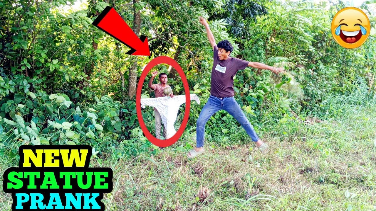 REAL VIRAL STATUE PRANK VIDEO! STATUS PRANK VIDEO IN VILLAGE ...