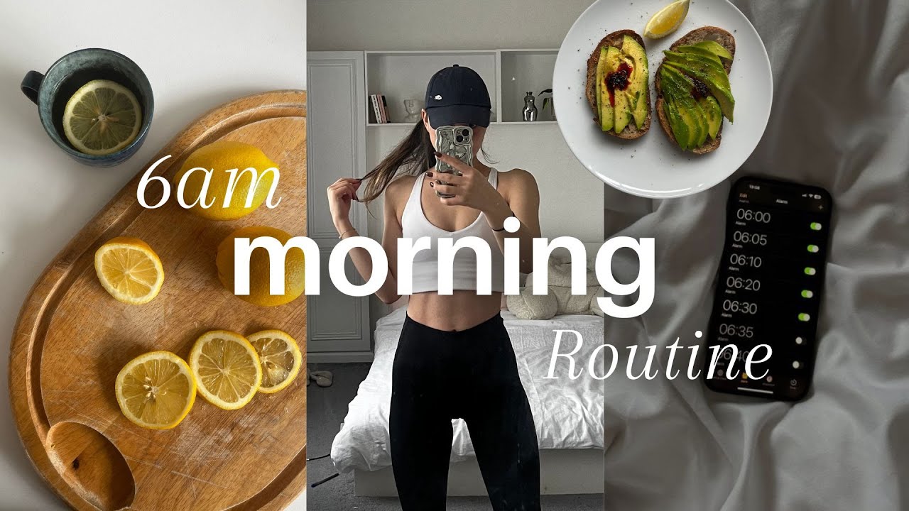 6am Morning Routine 2024 | Productive day, workouts, japan planning ...