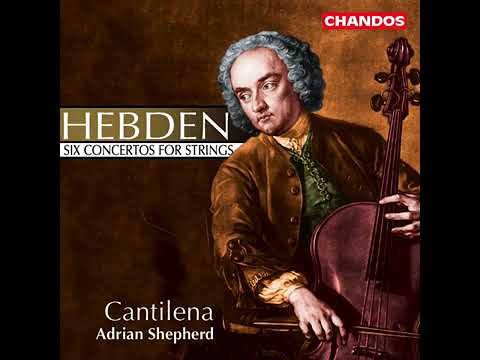 John Hebden (1712-1765) - Concerto no. 1, op. 2, In A major - YouTube
