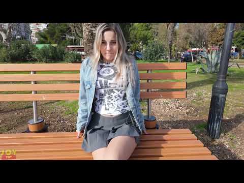 Romantic walk with a little secret - Testing Lovense