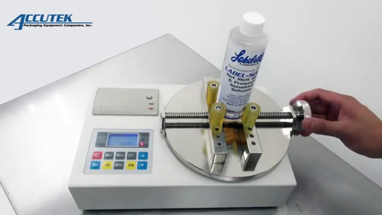 AccuTorque Digital - Dual Action Digital Tester - Accutek Packaging ...