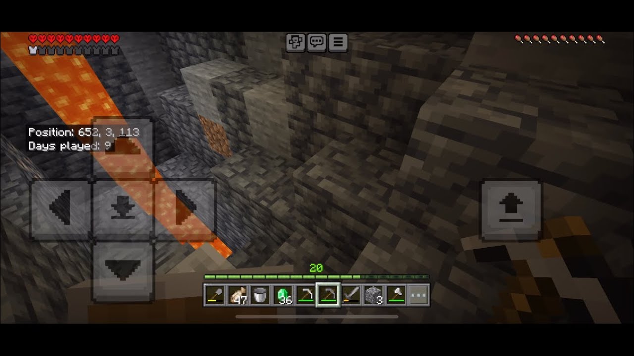 Minecraft S3 Part 4 Mining a stack of iron - YouTube