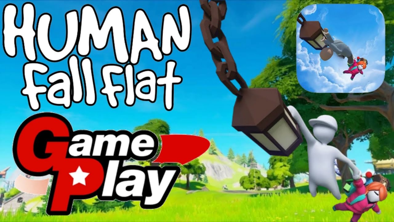 HUMAN FALL FLAT GAMEPLAY 💪 🤯 | human fall flat | gameplay| #trending #gaming #humanfallflat ...