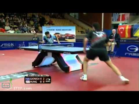 Panagiotis Gionis Vs. Hung Tzu-Hsiang: Swedish Open 2013 1/4 Final: Full Match