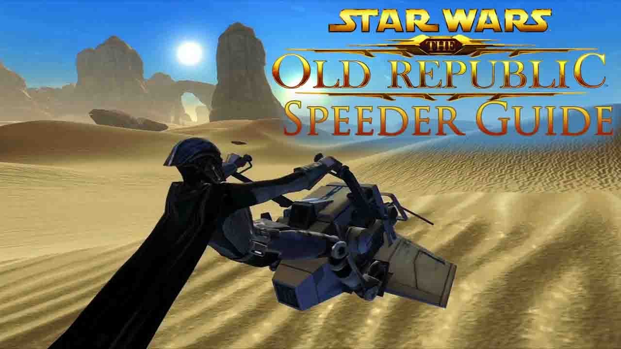 Star Wars: The Old Republic - Speeder guide - YouTube