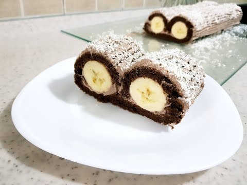 Rolad i Thjesht me Banane ( Siry i Maces ) !