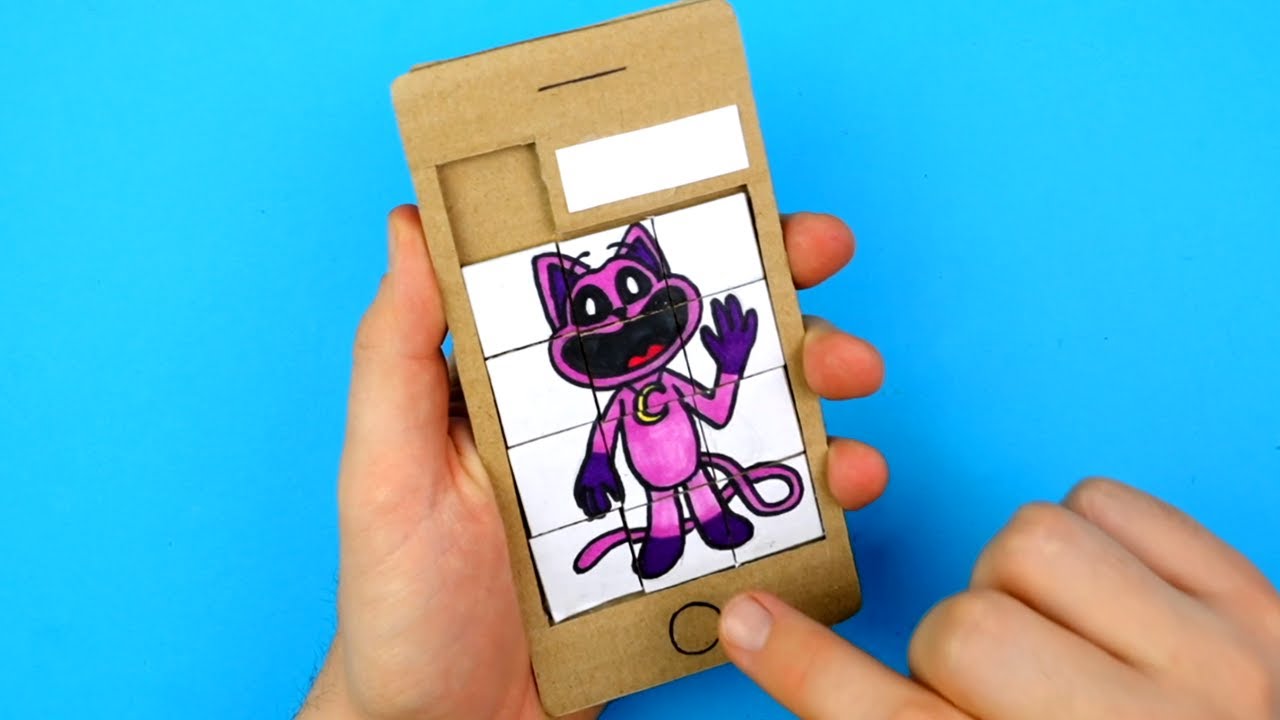 5 DIY CATNAP Paper Crafts POPPY PLAYTIME CHAPTER 3 you can do - YouTube