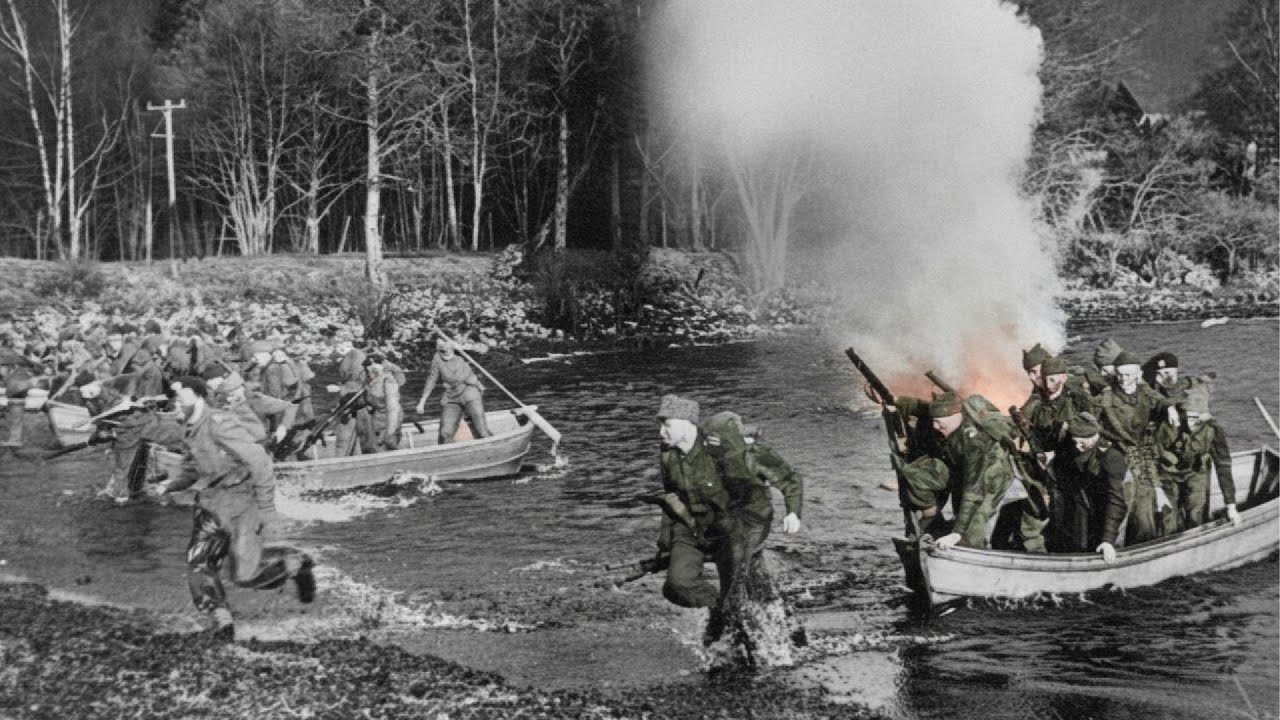 No. 4 Commando: British Raiders Torch St. Nazaire & Storm D-Day | Epic ...