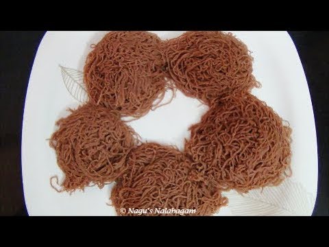 Red Rice Idiyappam Recipe-Sigappu Arisi Nool Puttu-String Hoppers ...