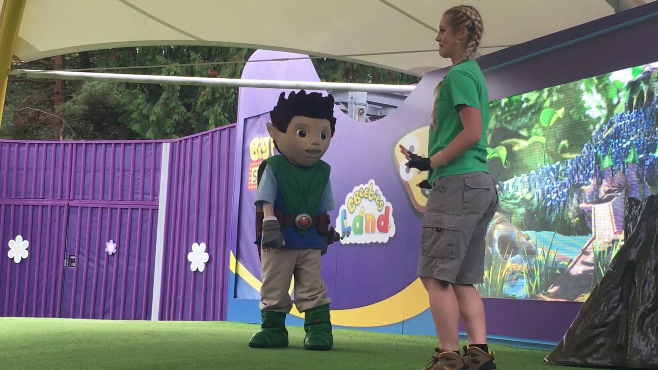 tree fu tom cbeebies land Alton towers 2017 - YouTube