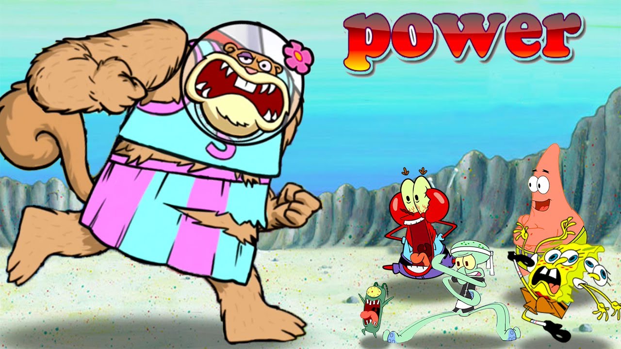 Angry Sandy Cheeks vs All - Amazing Tournament in Bikini Bottom ...