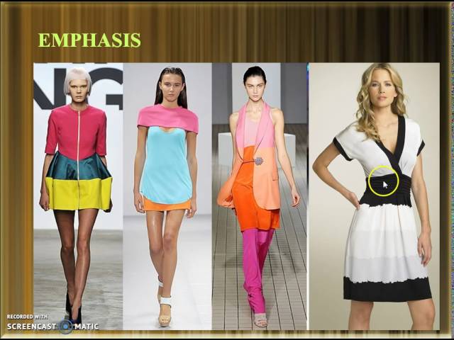Emphasis In Fashion Design
