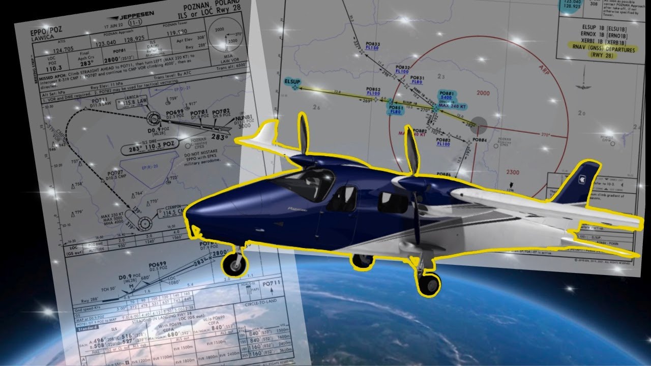 | IFR : Voler en IMC comme un pilote pro | Radio + SID + ILS + APP ...