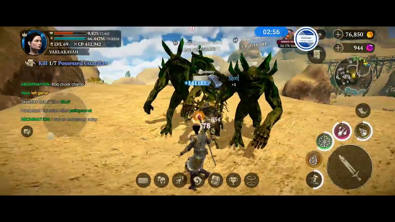 MAGE DAILY QUEST: POSSESSED GUARDIANS & CRYPTIC WIZARDS IN FALLEN ...
