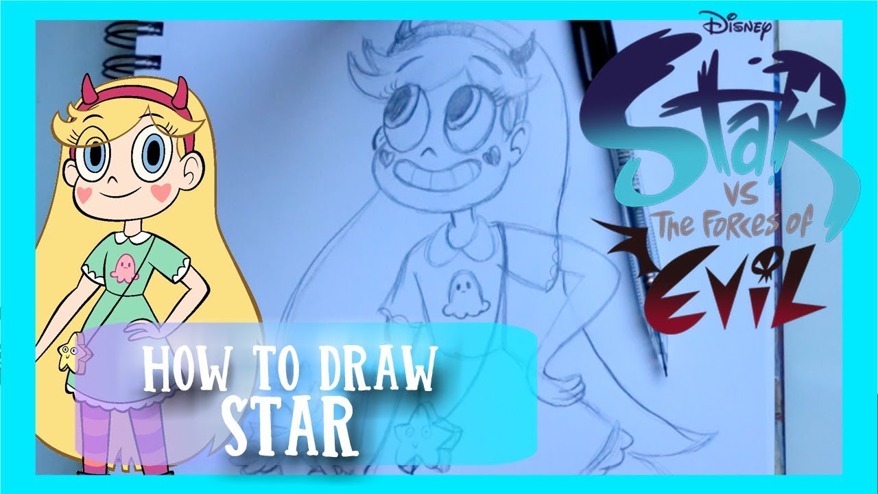 How to Draw STAR from Star VS. The Forces of Evil - @dramaticparrot ...