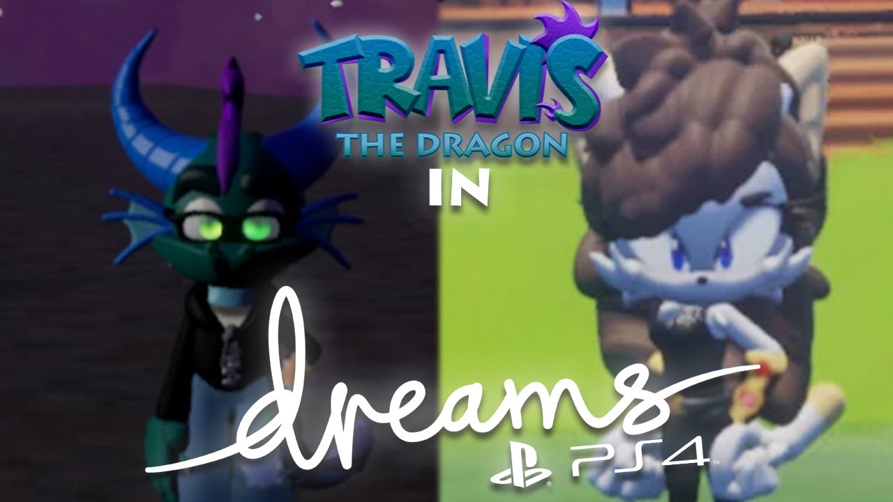 Travis the Dragon in Dreams PS4 - YouTube