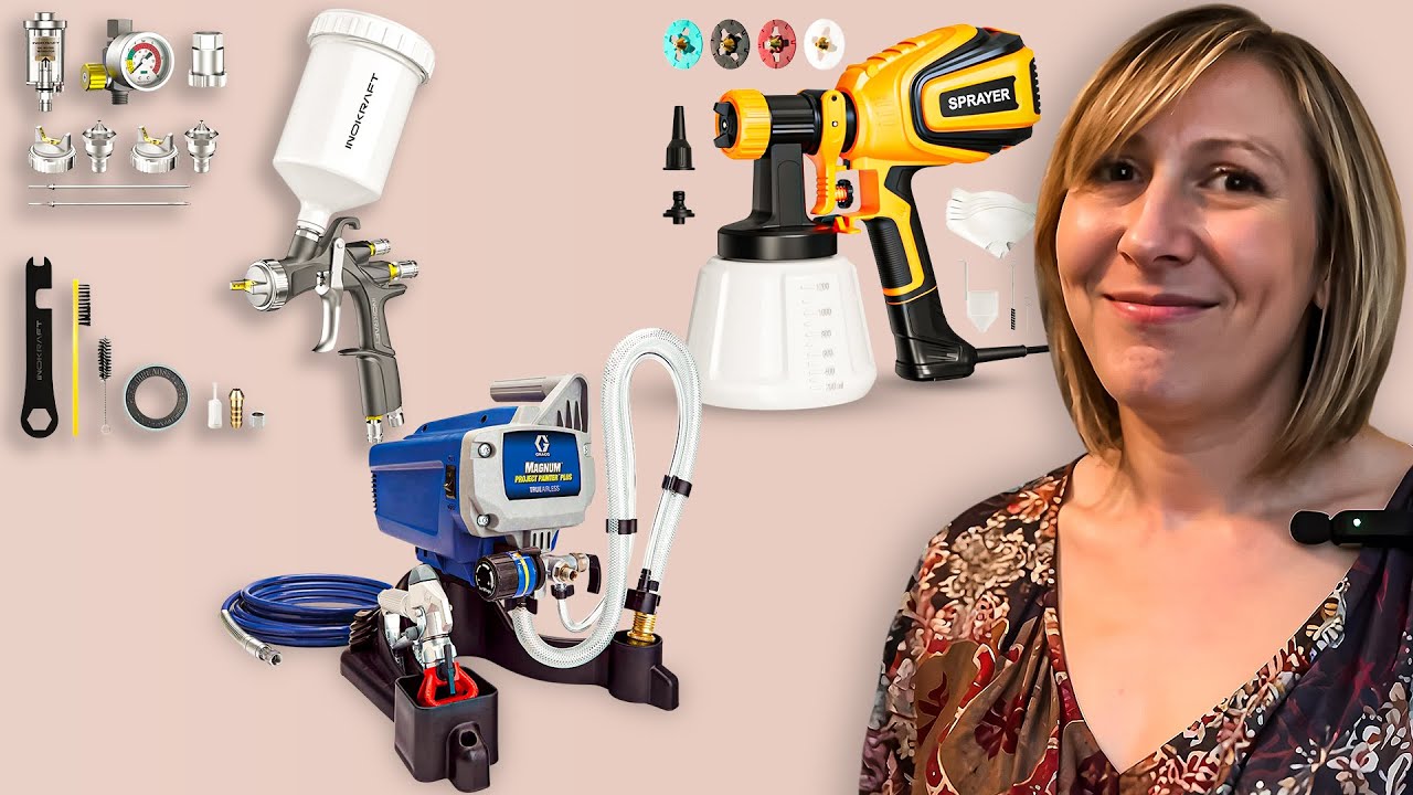 3 BEST Spray Paint Guns For Home Use - YouTube