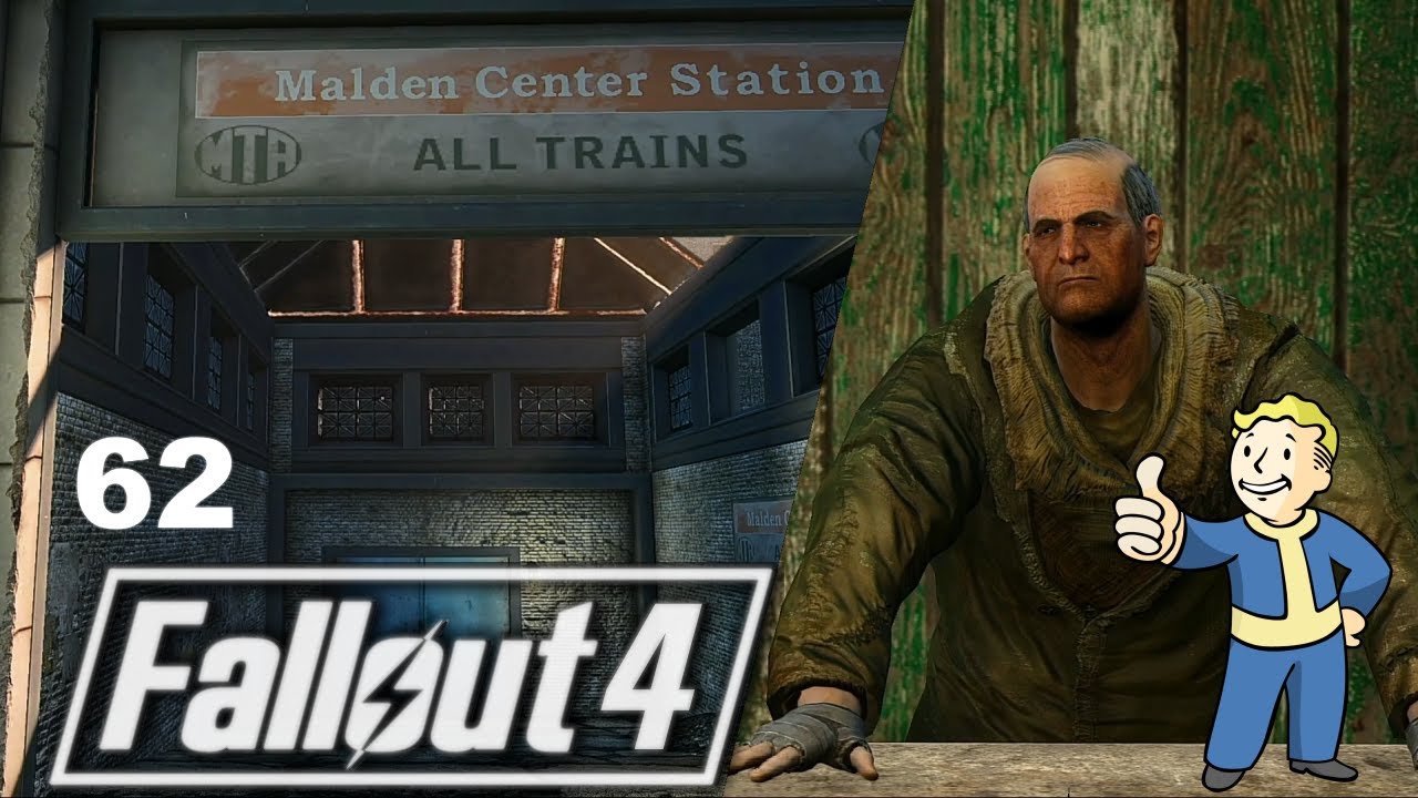 Fallout 4 #62 Malden Center Station - YouTube