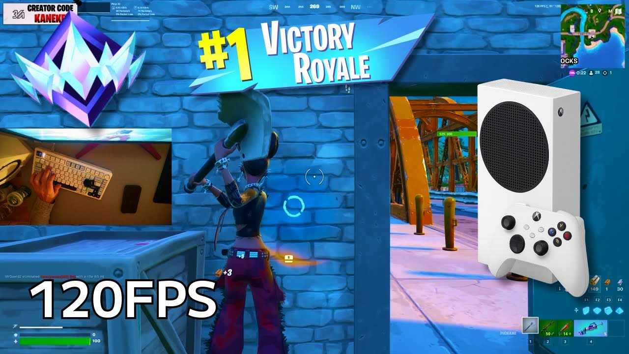 Xbox Series S Gameplay 😴 Fortnite Reload 🏆 Satisfying 120 FPS 4K - YouTube