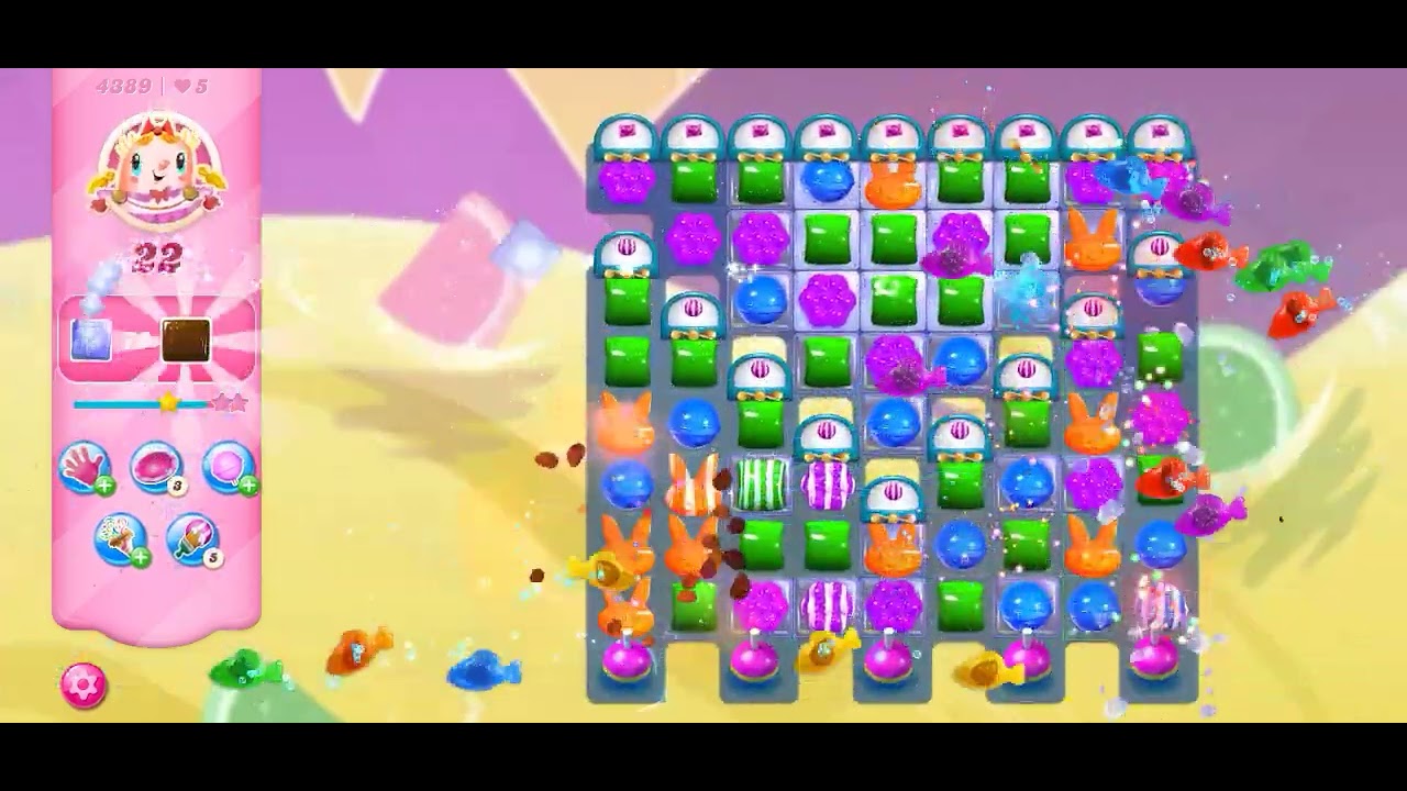 Candi crash saga 4389 level - YouTube