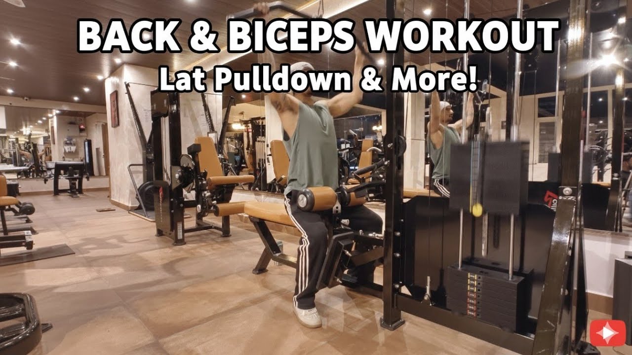 BACK + BICEPS = Ultimate Pump 💪/ Back and Biceps Gym Workout - YouTube