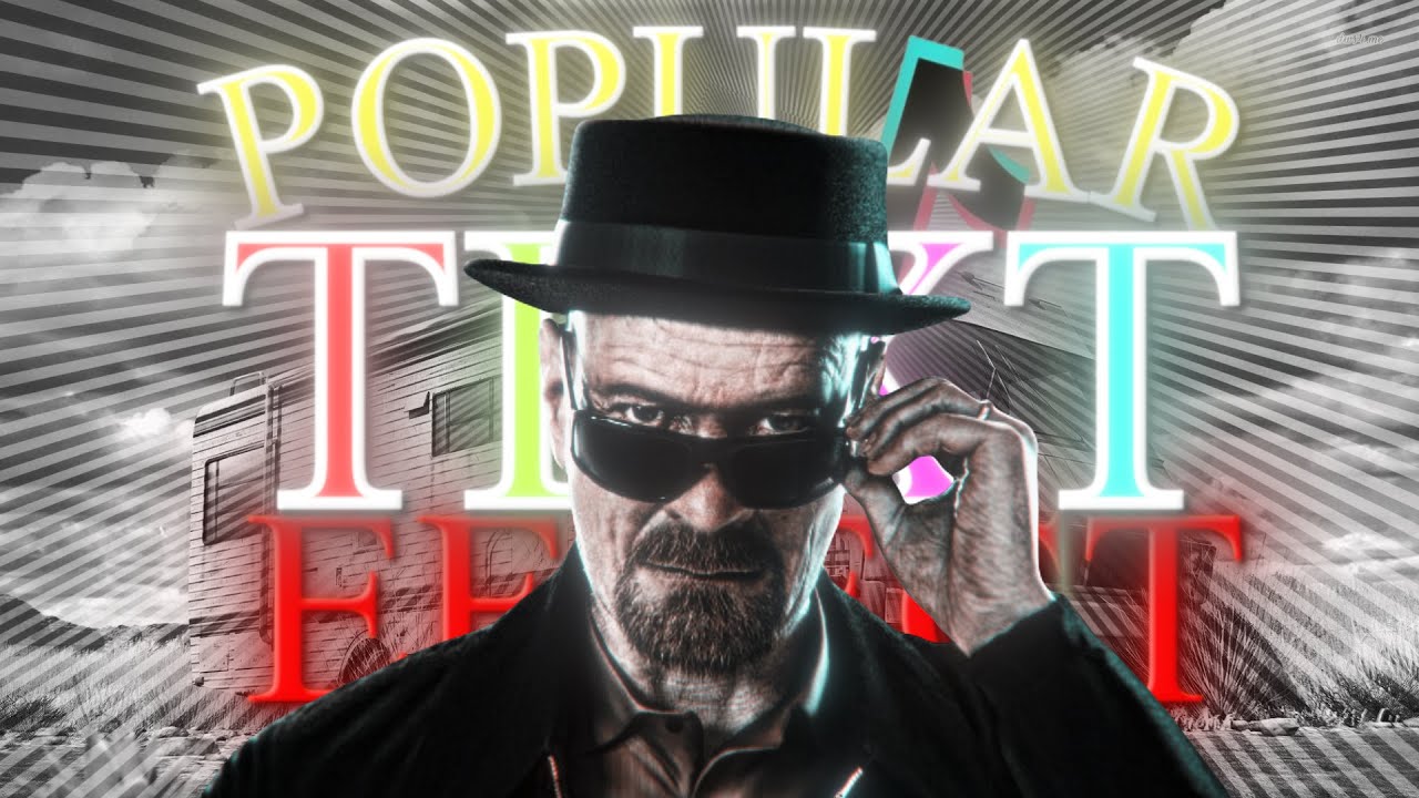 Popular Text Effects Tutorial | After Effects - YouTube