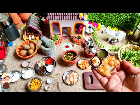 Miniature Pani Puri | Golgappa Recipe | Mini Puchka | Golgappe ...