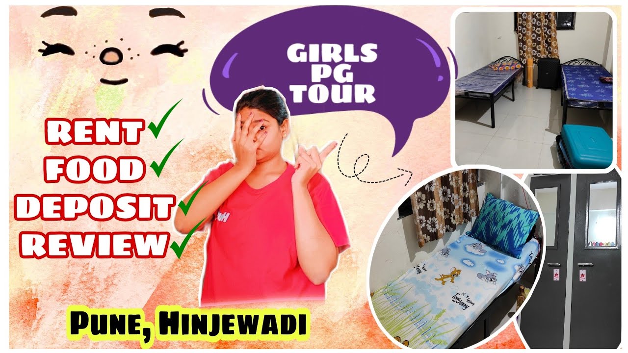 Girls PG Tour | Girls PG in Pune | My PG Tour😃| Rent of PG in Pune and ...