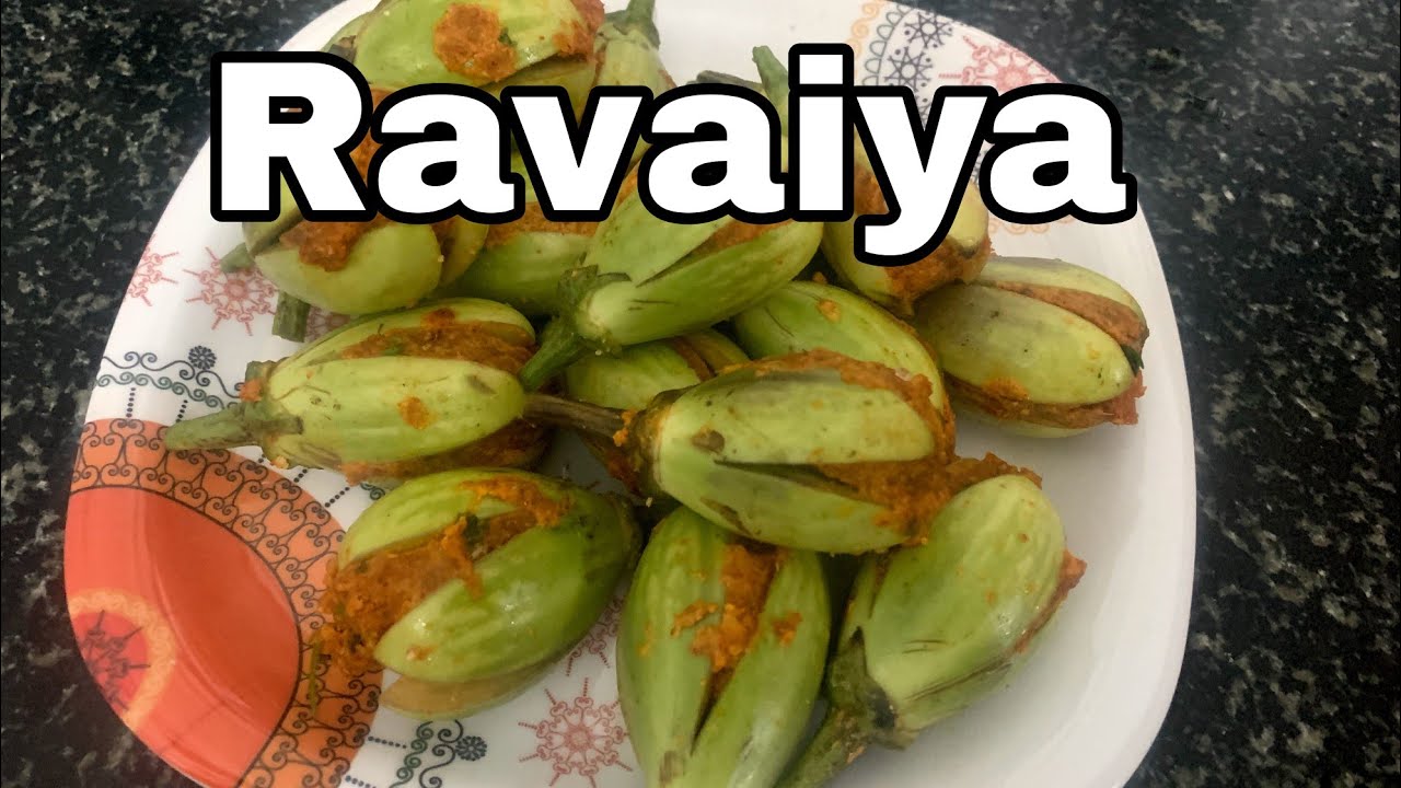 Gujrati Sabji Bharela Ravaiya - YouTube