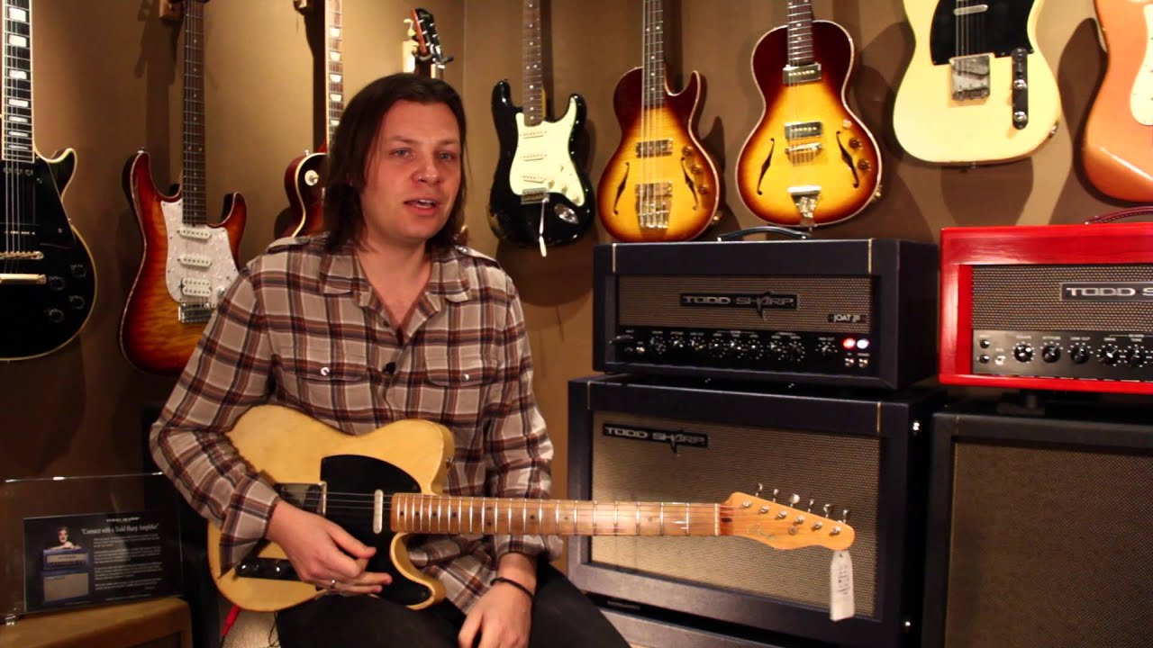 Todd Sharp JOAT 20 Amplifier w/a Danocaster 52" Single Cut - YouTube