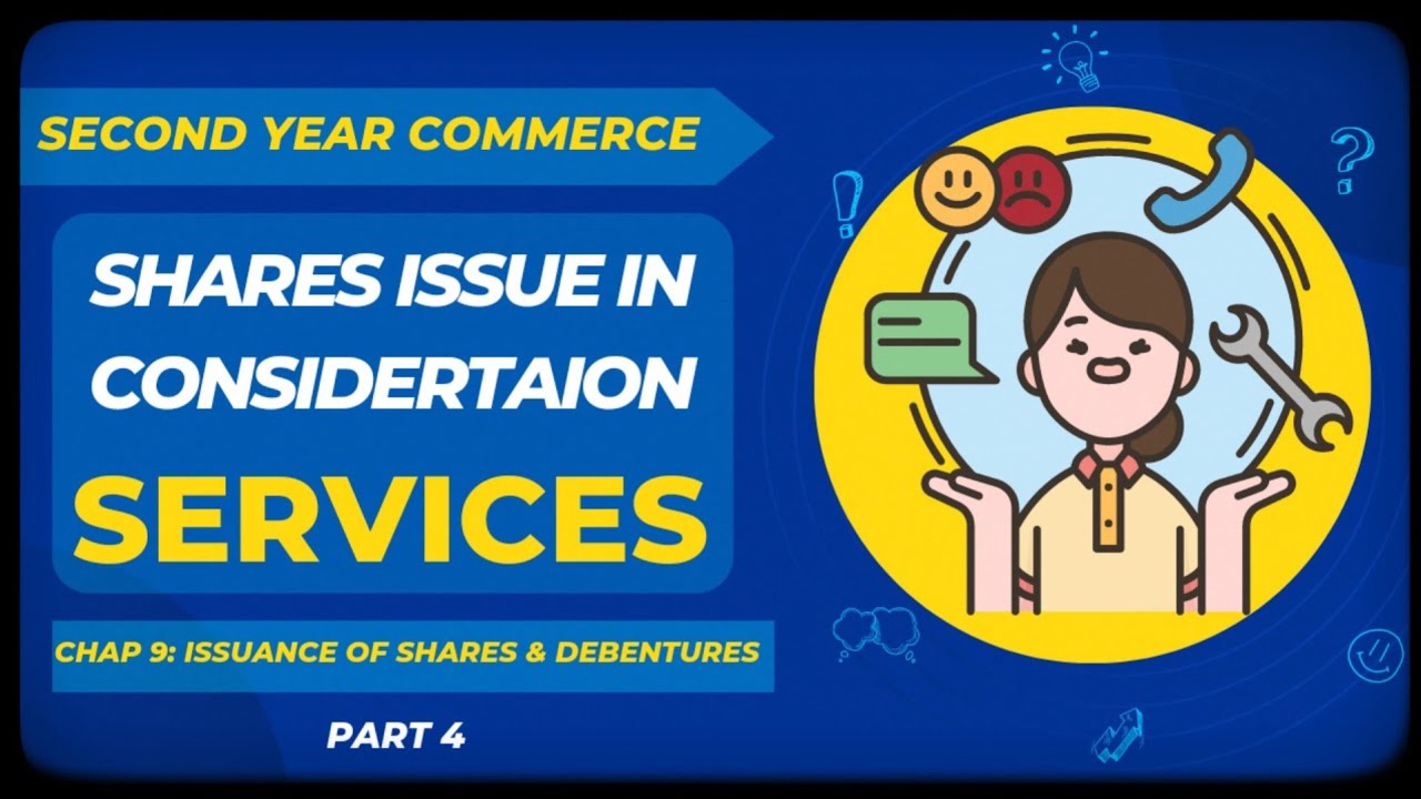 Accounts | Shares Issue Consideration Services (Part 4) | Shares to ...