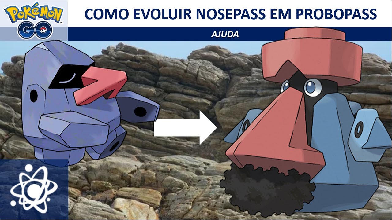 Como evoluir Nosepass para Probopass no Pokémon GO - YouTube