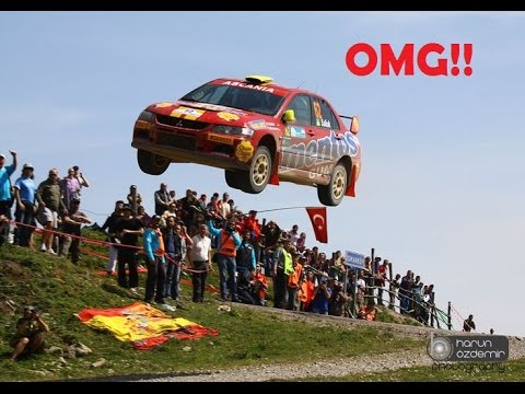 BIGGEST RALLY JUMP EVER !!👑 اكبر قفزة سيارة رالي - YouTube