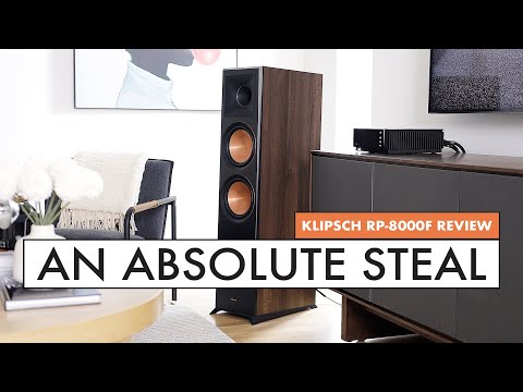 BEST Speakers for Music and Movies! KLIPSCH 8000F Tower Speaker Review
