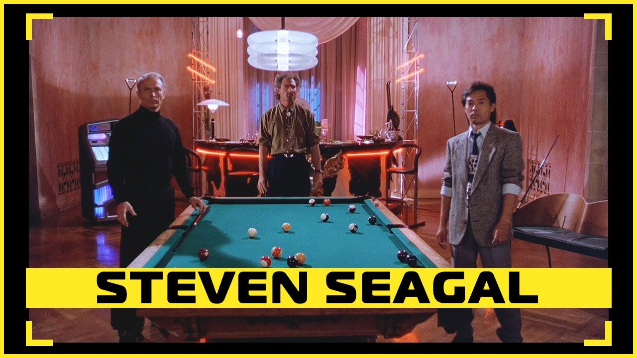 Billiard Room Fight Scene — Hard to Kill (1990) Steven Seagal - YouTube