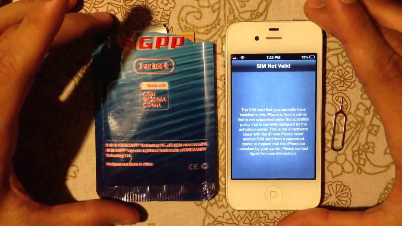 How to use the GPP to unlock IPHONE 4S EASY Unlock! - YouTube