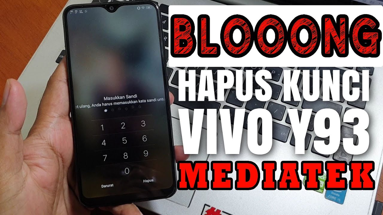 REMOVE PIN LOCK VIVO Y93 MEDIATEK VIVO 1814 (PD1818DF) MRT DONGLE - YouTube