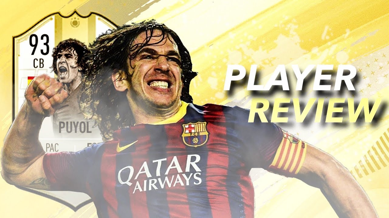 Fifa19 Prime Moment Puyol (93) Player Review - YouTube
