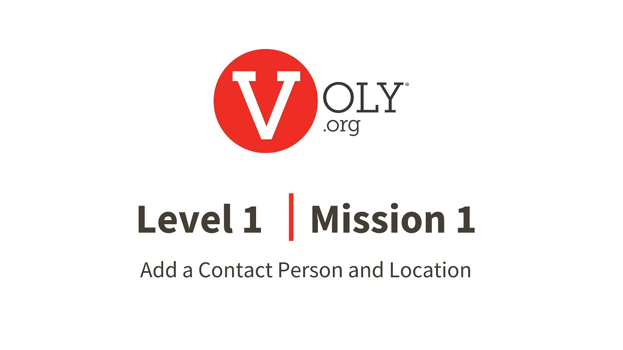 L1 M1 Video Adding contacts and locations - YouTube