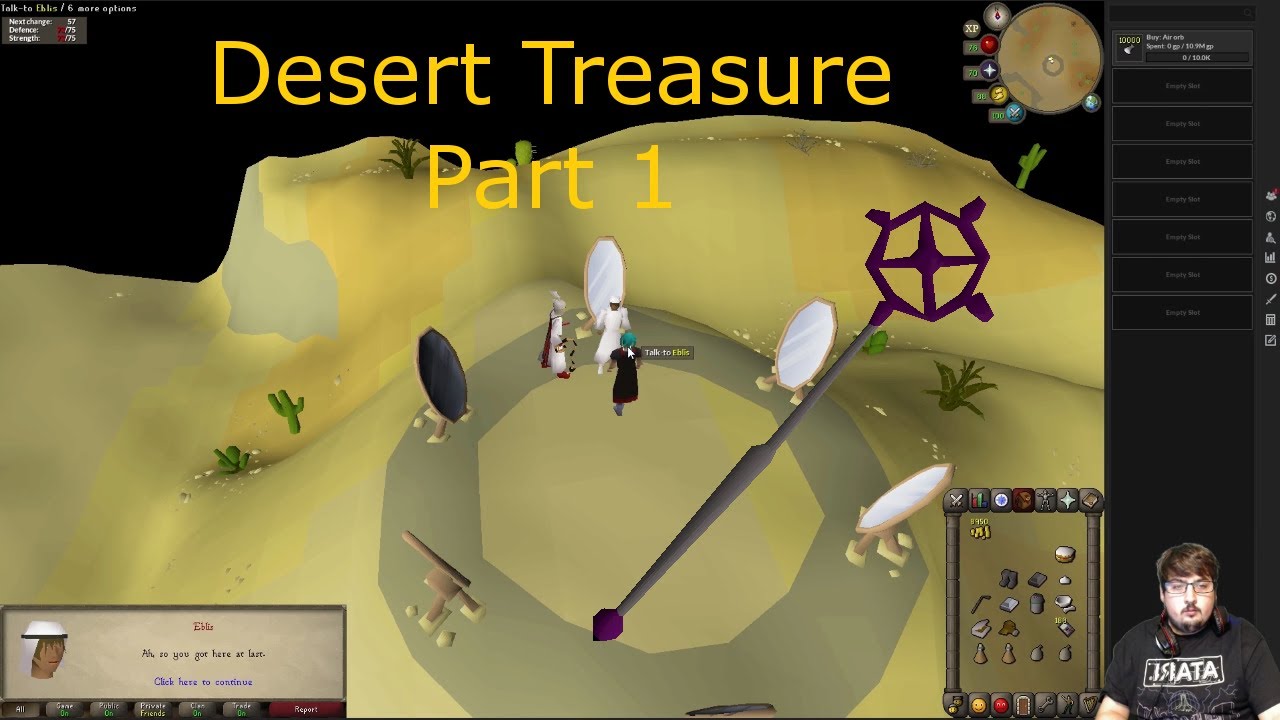 OSRS, Desert Treasure Part 1 - YouTube