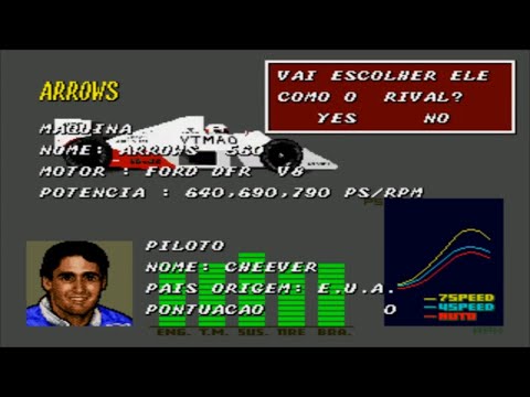 Super Monaco GP Brunette Edition(Super Monaco GP Hack) - Todas as Equipes/All Teams