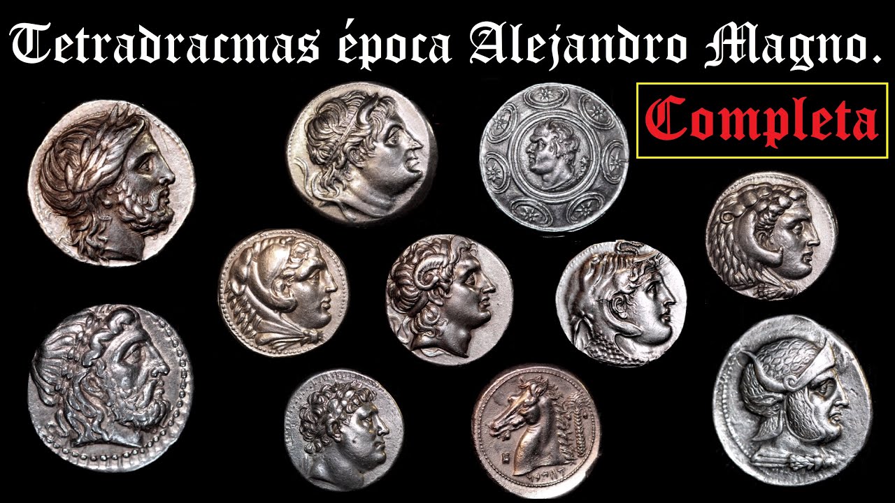 Monedas griegas época Alejandro Magno EBC 147 piezas. Greek Luxury ...