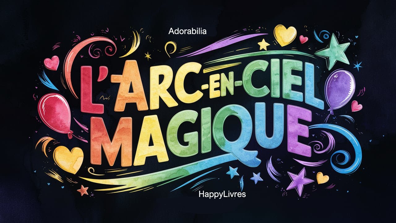 L'Arc-en-ciel magique | Une chanson colorée pour les enfants - YouTube