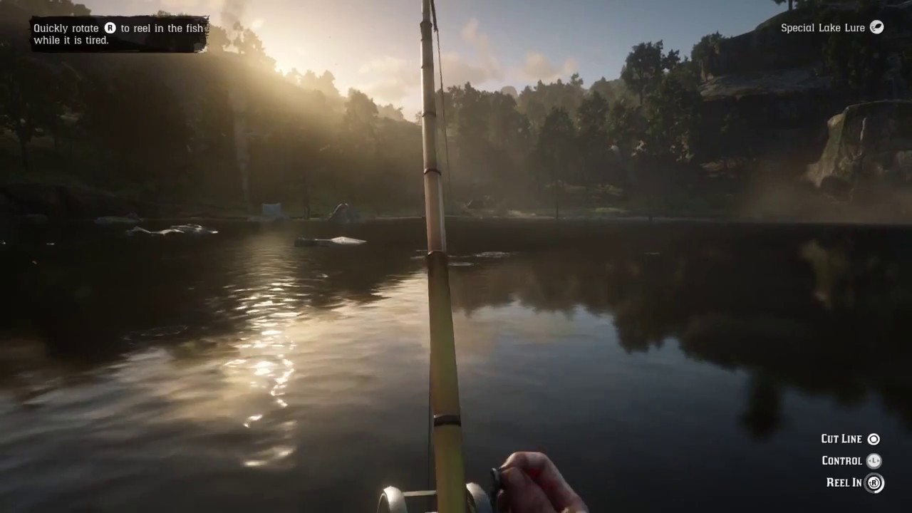 Red Dead Redemption 2 Catching Legendary Perch - YouTube