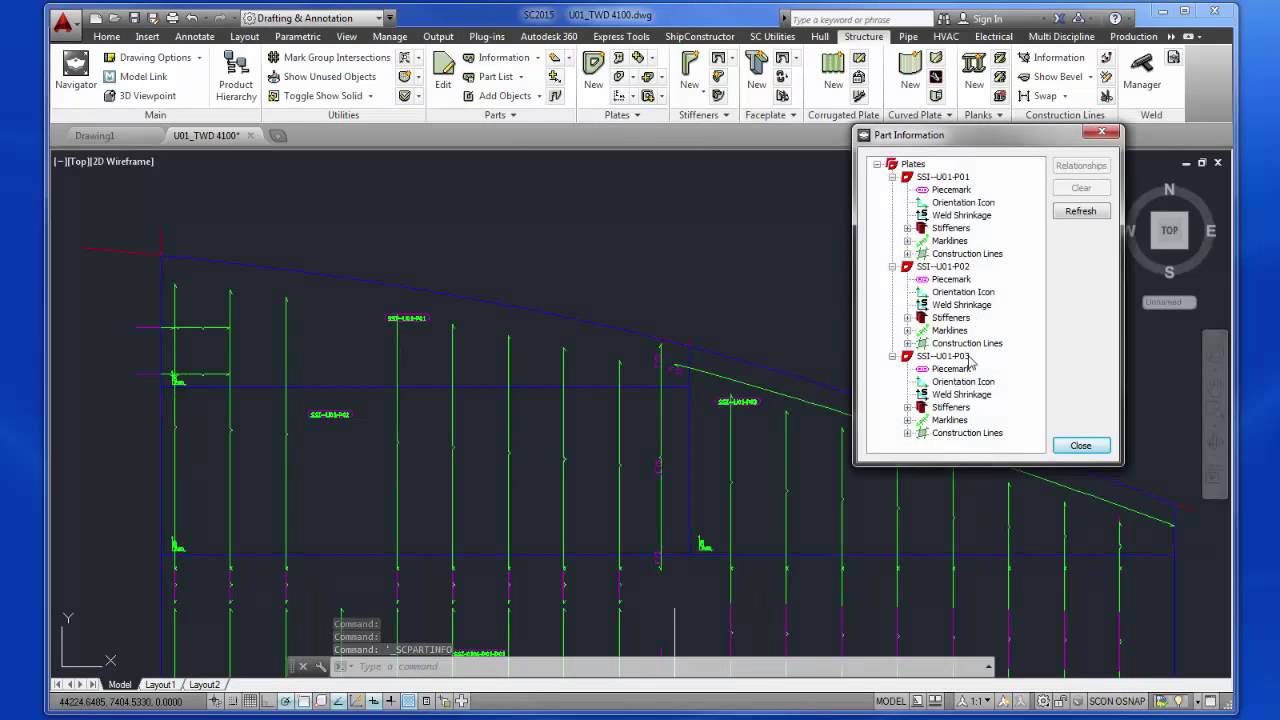 SSI - ShipConstructor 2014 R2.1 Release Video - Splitting a Plate | | Shipbuilding - YouTube